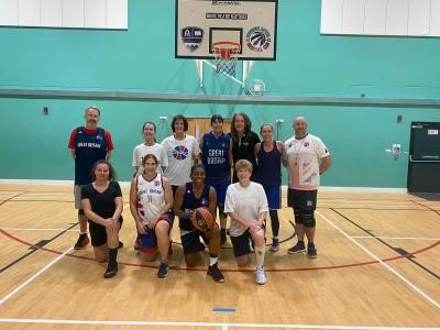 Women +50 in final stages - FIMBA GB Masters Basketball