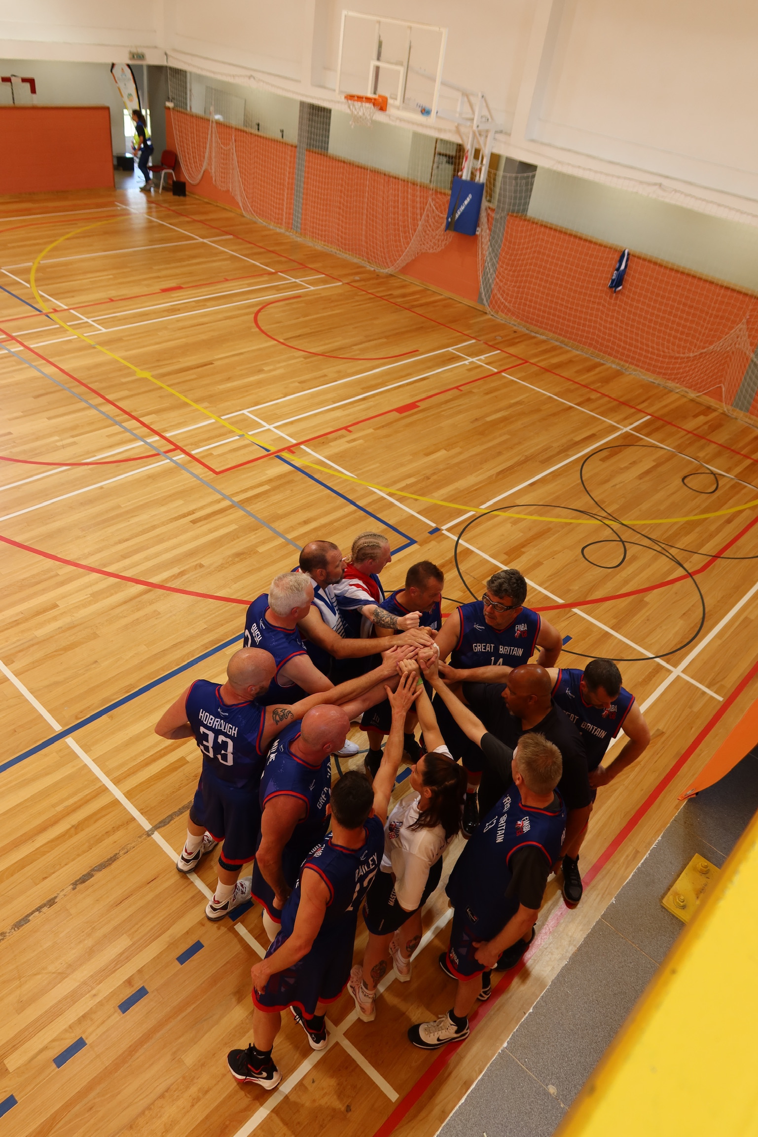 +50 Men at ESBA European Championships 2023 - FIMBA GB Masters Basketball