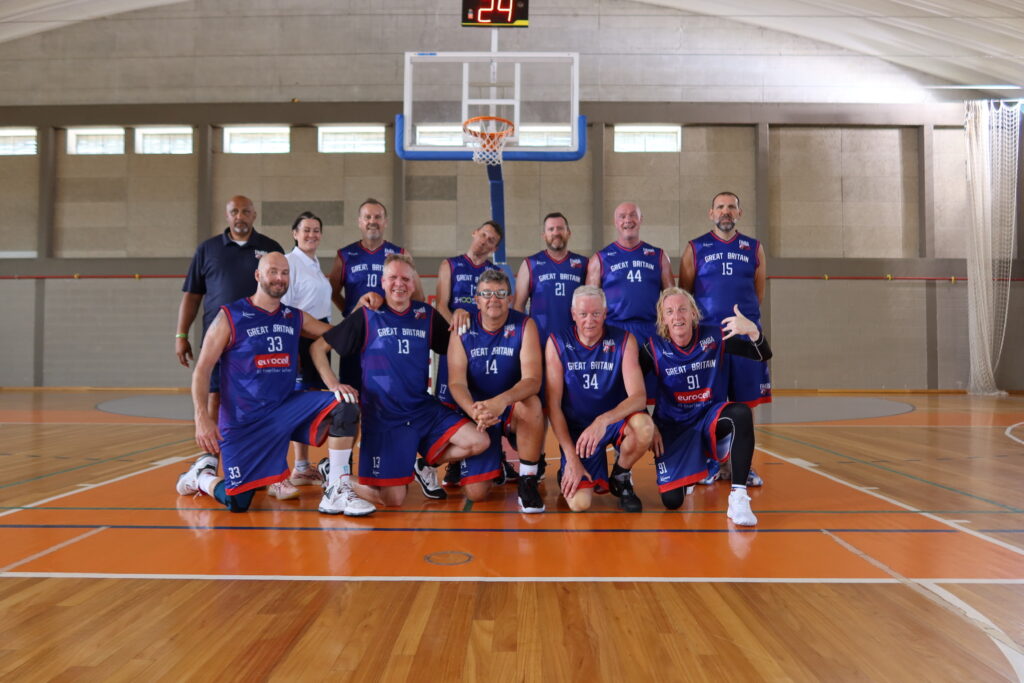 +50 Men at ESBA European Championships 2023 - FIMBA GB Masters Basketball