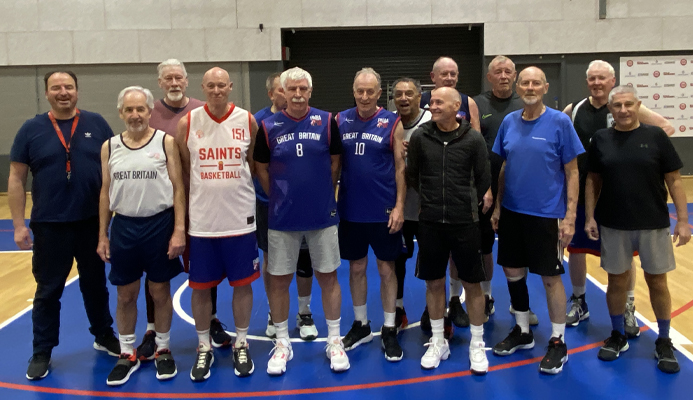 New Coaching team takes charge of +70 Men - FIMBA GB Masters Basketball